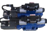 China Rexroth Solenoid Proportional Valve 4WRTE16V125L-4X 24V DC Low Leakage Blue Cast Iron for sale