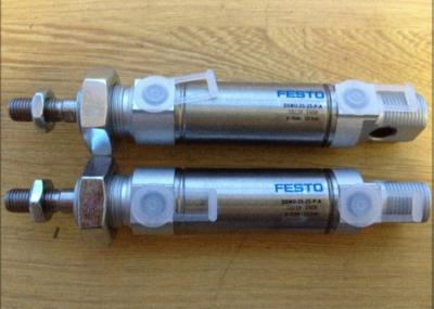 China Festo Cylinder DSNU-25-25-P-A Silver High Precision Space-Saving Compact Design High Adaptability Easy Installation for sale