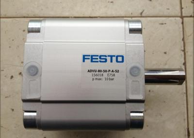 China Festo Cylinder ADVU-80-50-P-S2 Double Acting Compact Pneumatic Cylinder 80mm Bore 50mm Stroke for sale