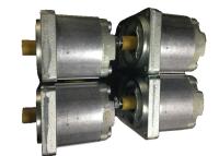 China Rexroth Gear Pump AZPG-22-032RCB20MB 32 cm³/rev 280 bar Silver Cast Iron Hydraulic Pump for sale