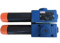 China Rexroth Hydraulic Valve DR6DP2-5X/75YM 350 Bar High Precision Pressure Reducing Cast Iron Blue for sale