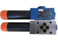 China Rexroth Hydraulic Valve DR6DP2-5X/75YM 350 Bar High Precision Pressure Reducing Cast Iron Blue for sale