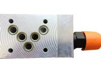 China Rexroth Hydraulic Valve ZDBK10VB2-11/210V Pilot Operated Relief Valve 210 Bar Silver Cast Iron for sale