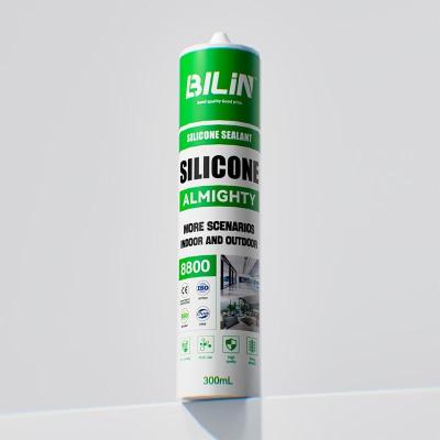 China BILIN 8800 Neutral Cure Building Silicone Sealant 300ml Weather Resistant for sale