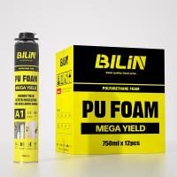 China BILIN A1 High Yield Expandable Polyurethane Foam Spray - 65L Expansion, 10 Min Surface Dry for Soundproof Barriers for sale