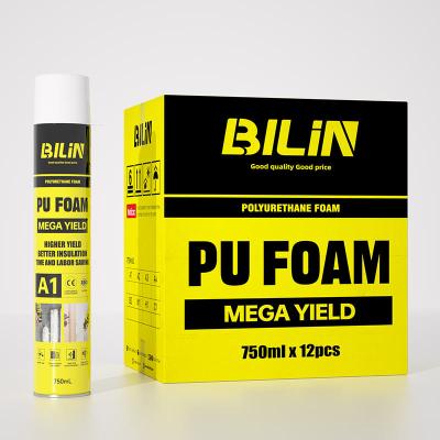 China High Yield Expanding Polyurethane Liquid Foam Stern Expansive Foam for Construction for sale