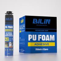 China BILIN A2 Adhesive PU Foam 50L Yield 22 kg/m³ Density Quick Dry Polyurethane Construction Glue for sale