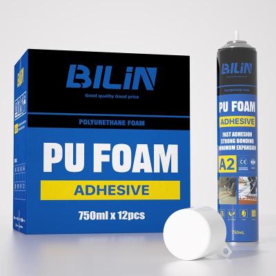 China Moisture Resistance PU Foam Caulk Insulation Sealant 50L Yield 22 kg/m3 Density for sale
