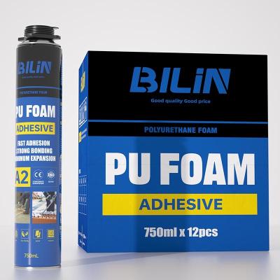 China BILIN A2 Adhesive Polyurethane Foam 50L Yield 20 kg/m³ Density for Construction Sealing and Insulation for sale