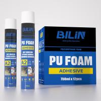 China BILIN A2 Single Component PU Foam Adhesive Sealant 50L Yield with 22 kg/m³ Density for Construction Bonding for sale