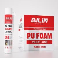 China OEM Polyurethane PU Foam Spray 45L Yield 22 kg/m³ Density Weather Proof Door Installation Sealant for sale