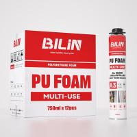 China Polyurethane Foam Spray 45L Yield 22kg/m³ Density for Gap Filling Insulation Construction for sale