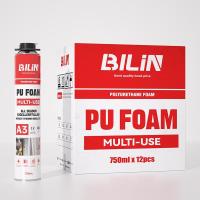 China BILIN A3 Waterproof PU Foam 45L Yield with 22 kg/m³ Density for Thermal and Acoustic Insulation for sale