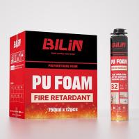China Industrial Fire Retardant PU Foam - 55L Yield, B2 Fire Rating, 0.034W/(m*K) Thermal Conductivity for Window Installation for sale