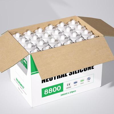 China High Elasticity General Purpose Silicone Sealant with 350% Elongation and 0.96 g/cm³ Density for Waterproof Applications for sale
