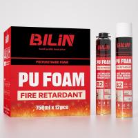 China B2 Fire Rated Polyurethane Foam Sealant 750ml for Fireproof Door Window Gap Filling for sale