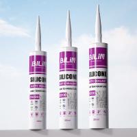 China 280ml Acetic Silicone Sealant with -30℃ to +150℃ Temperature Range and 350% Elongation for Building Applications for sale