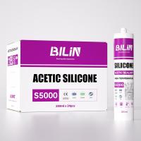 China 280ml Acetic Silicone Sealant with -30℃ to +150℃ Temperature Range and 350% Elongation for Building Applications for sale