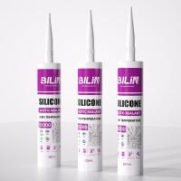 China High Flexibility Acetic Silicone Sealant with 350% Elongation and -30℃ to +150℃ Temperature Range for Window Waterproofing for sale