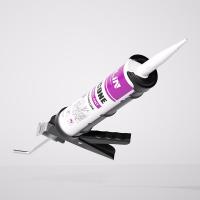 China Transparent Acetic Cure Silicone Sealant - 0.93 g/ml Density, -30℃ to +150℃ Temperature Range for sale