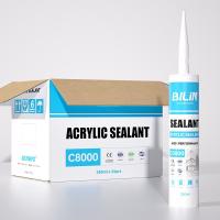 China Milk White Waterproof Acrylic Sealant with 0.96 g/ml Density and ≥350% Elongation for Construction Applications for sale
