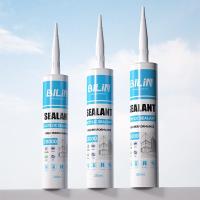 China Lightweight Silicone Acrylic Sealant with 0.96 g/ml Density and 350% Elongation for Woodworking and Automotive Applications for sale