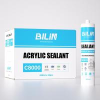 China White Weatherproof Fast Cure Acrylic Sealant 0.96 g/ml Density 20 Shore A Hardness for sale