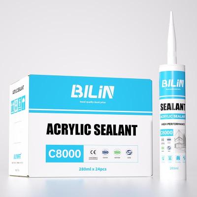 China High Grade Acrylic Sealant White 0.96 g/ml Density for Construction Bonding for sale