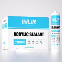 China Anti-Crack Waterproof Acrylic Caulking Sealant 0.96 g/ml Density 350% Elongation for sale