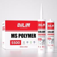 China Eco-Friendly MS Polymer Sealant Neutral Waterproof Mildew Resistant Odorless Formaldehyde Free Glass Adhesive 300% Elongation for sale