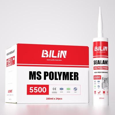 China MS Polymer Sealant Adhesive Structural Glue Caulk 300% Elongation 40 Shore A for Concrete for sale