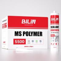 China BILIN 5500 MS Sealant High Tack Low Modulus Weathering Resistant Paintable MS Polymer Sealant 300ml for sale