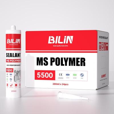 China BILIN 5500 300ml MS Polymer Sealant Modified Silane White Black for Construction for sale