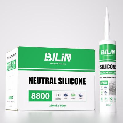 China Neutral Cure Silicone Sealant 280ml 300ml Waterproof Mold Proof for Construction Joints for sale