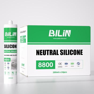 China Neutral Silicone Sealant Translucent Waterproof Adhesive 300ml for Structural Glazing for sale