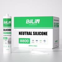 China Neutral Cure 100% Silicone Sealant Adhesive 280ml Fast Curing Weatherproof Construction Grade for sale