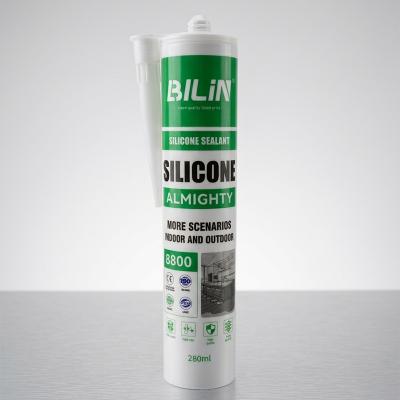 China Strong Viscosity Neutral Silicone Adhesive Sealant Waterproof Sealant Suitable for Glazing and Industrial Structural Bonding for sale