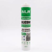 China Anti mildew Sealant Neutral Silicone Sealant with Hardness 45A Content 280ml 300ml 310ml 590ml 600ml Ensures Long Lasting Elastic Sealing for sale