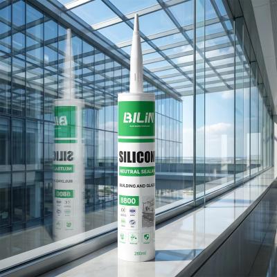 China Anti-aging Neutral Silicone Caulk, Clear Adhesive for Curtain Wall & Glass Roof Sealing, Stable Sealing Performance for sale
