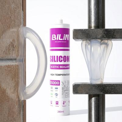 China Elastic Recovery Over 80 Percent Acetoxy Cure Silicone Sealant Inspection Sealant Offering Flexibility And Strong Adhesion for sale