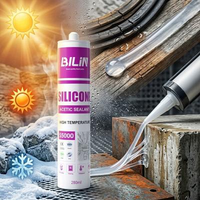 China High Durability Acetoxy Silicone Adhesive Sealant Engineered for Tough Conditions Delivering Adhesion and Resistance to Aging for sale