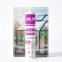 China Single Component Acid Cure Silicone Sealant High Adhesion Clear Glass Glue For Greenhouse & Skylight Glazing for sale