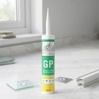 China Cost Effective GP Silicone Sealant Strong Adhesion Waterproof Glue For Glass Metal UPVC Materials for sale