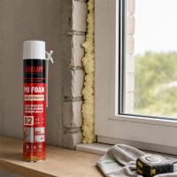 China B2 PU Foam Spray Insulation Expanding Polyurethane Foam For Door Window Gap Filling Sealing for sale