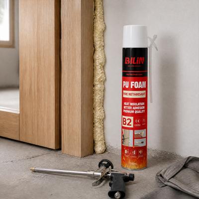 China B2 PU Expanding Foam Sound Heat Insulation Polyurethane Foam For Window Door Installation Sealing for sale