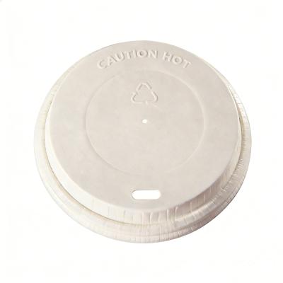 China Paper Lid for Paper Cup 2.5 oz to 24 oz Capacity Eco-Friendly Disposable Lids for sale