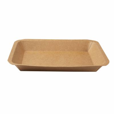 China Flat Shape Paper Tray 203x163mm and 248x174mm Sizes 150pcs per Pack Industrial Packaging for sale