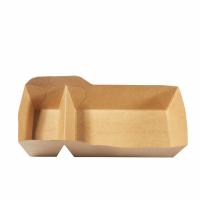 China Compartment Paper Tray 320ML Capacity 160x84mm Size 125pcs Pack for Document Storage for sale