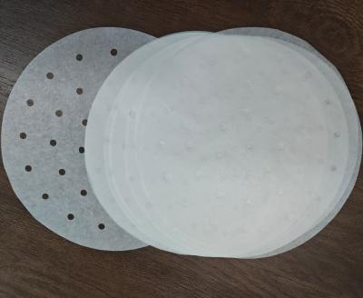China Disposable Air Fryer Paper Liners 160mm 200mm Heat Resistant Oil Proof Easy Cleanup for sale