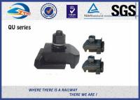 China Plain Oiling Cast Iron Rail Clips , QU80 / 100 Crane Rail Clip for sale